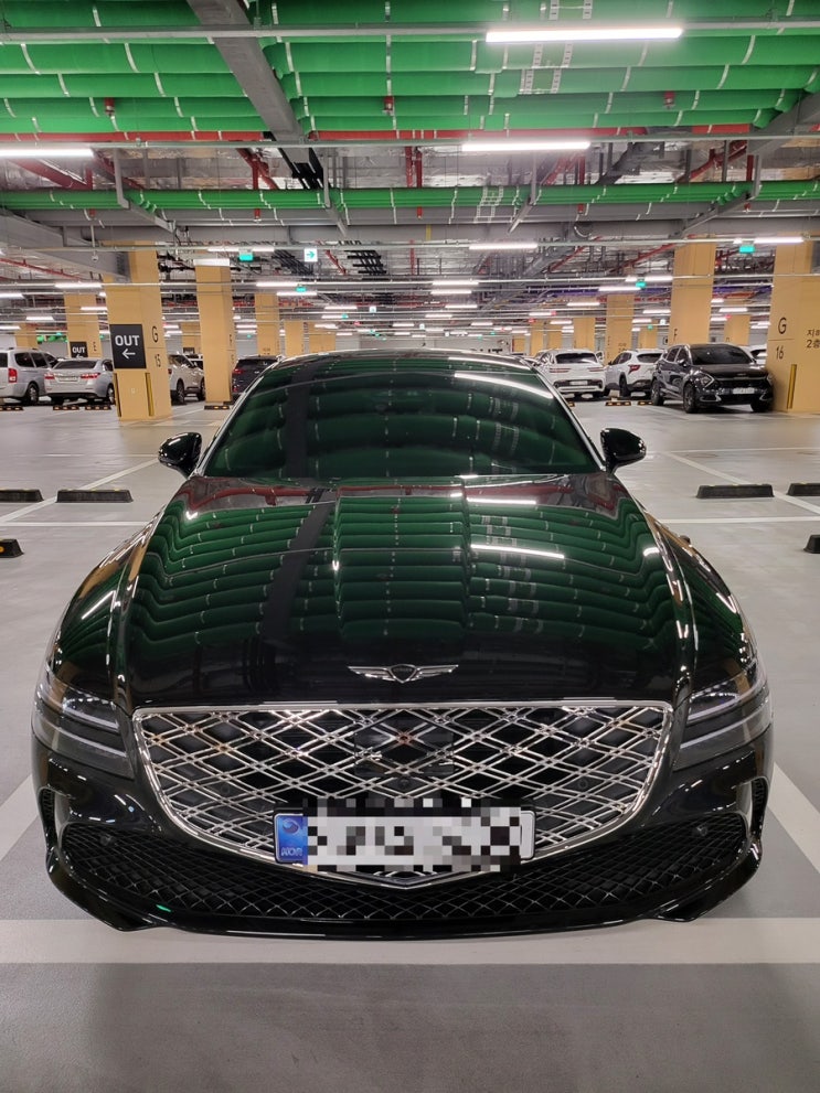 [SK렌터카]2025 G80 2.5T 가솔린 AWD 스탠다드출고후기 : 네이버 블로그