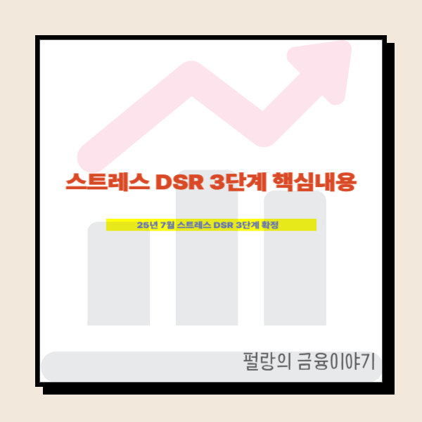 25년 7월부터 시행될 스트레스 DSR 3단계 : 대출한도 더 줄어든다 : 네이버 블로그