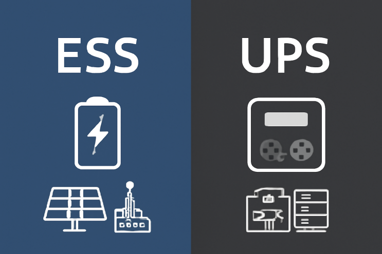 [배터리 기초 정보] ESS vs UPS, 뭐가 다를까요? : 네이버 블로그