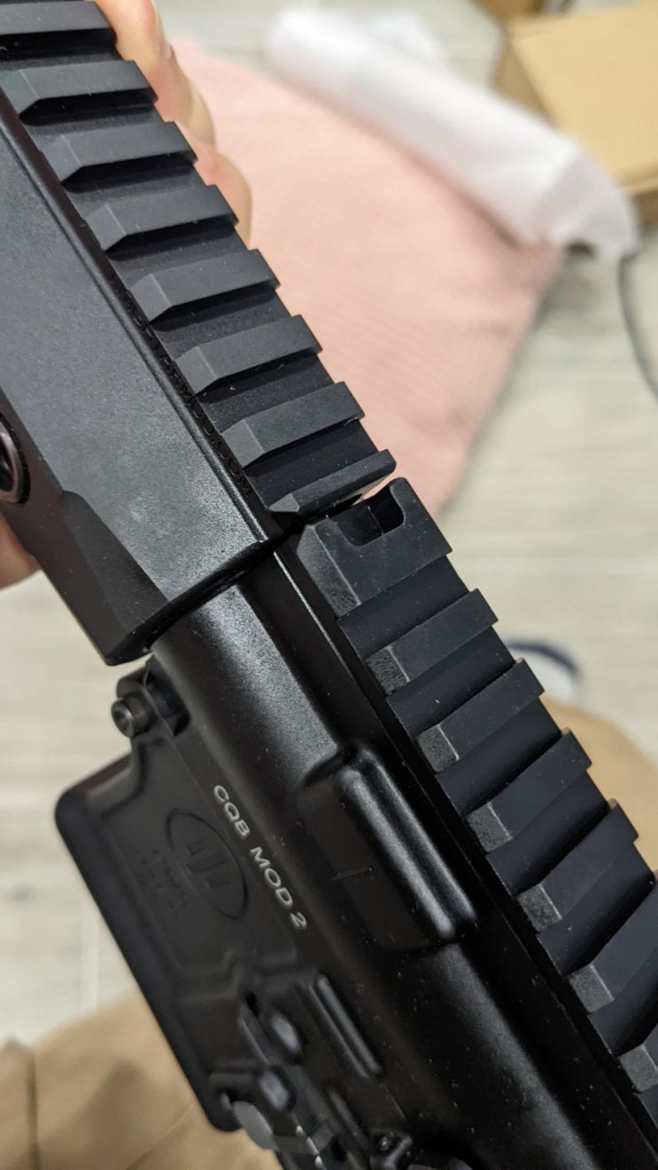 KAC AR-15 Anti-Rotation 'Notched' Upper Receiver : 네이버 블로그