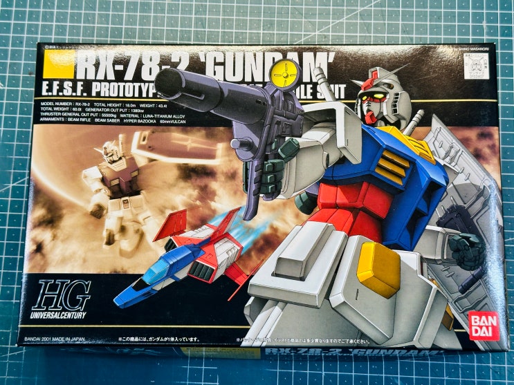 내 맘속 최고의 1/144 스케일 퍼스트 건담 RX-78-2 (HGUC 021 RX-78-2 GUNDAM) : 네이버 블로그