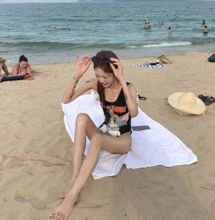 41kg 수영복 헐렁할정도로 최준희 뼈말라 유지하는건 모델 프로페셔널 자기관리 철저한 무드 : 네이버 블로그