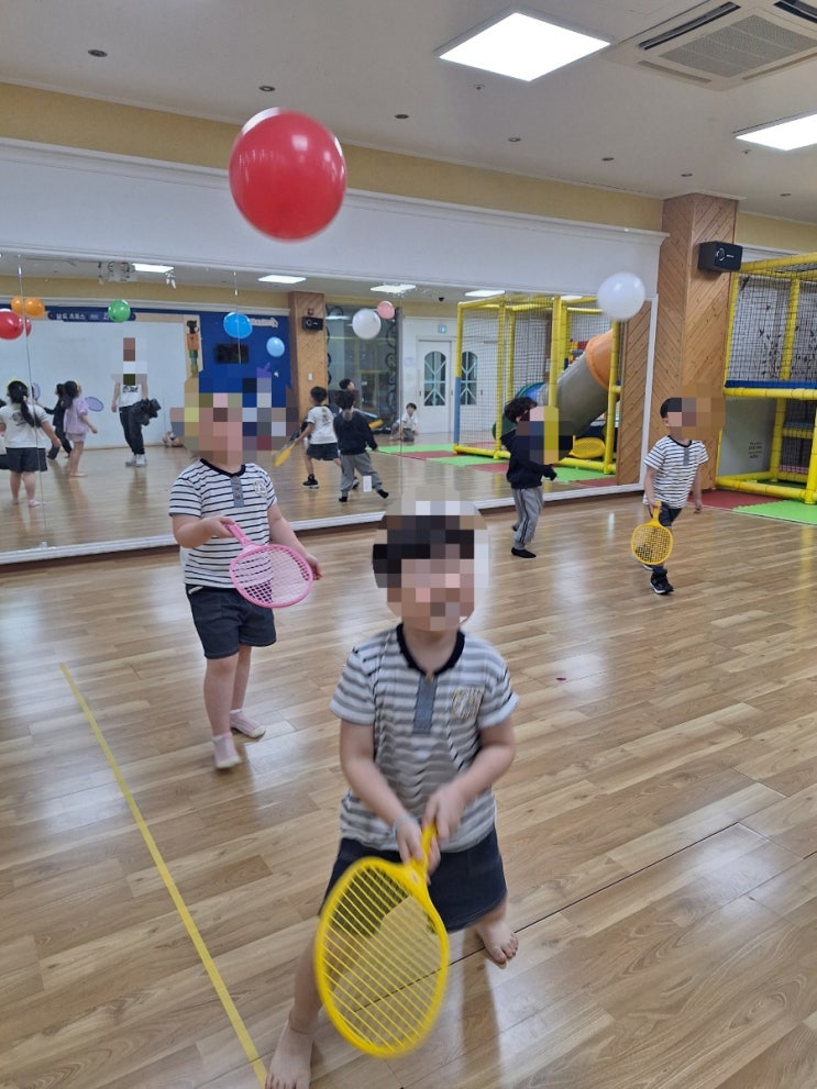 🎾GYMGLISH🎈[Color rackets and Color Balloon] : 네이버 블로그