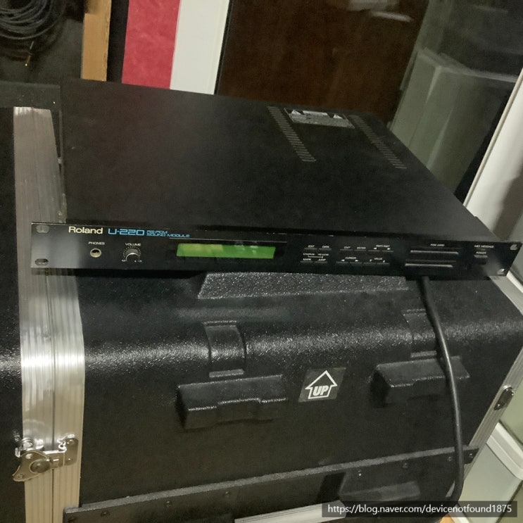 Roland U-220 RS-PCM 롤랜드 빈티지 미디 사운드 모듈 (1989) : 네이버 블로그