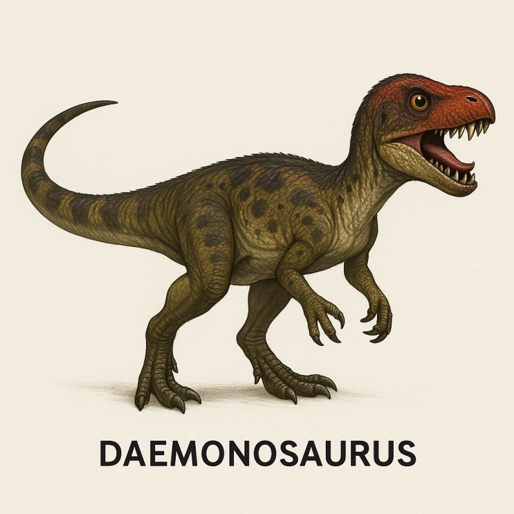 공룡 다이모노사우루스 Daemonosaurus : 네이버 블로그
