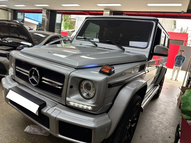벤츠 지바겐 G바겐 G350d G63 AMG (W463) - LED테일램프와 휀다 차폭등 LED깜빡이 튜닝! : 네이버 블로그
