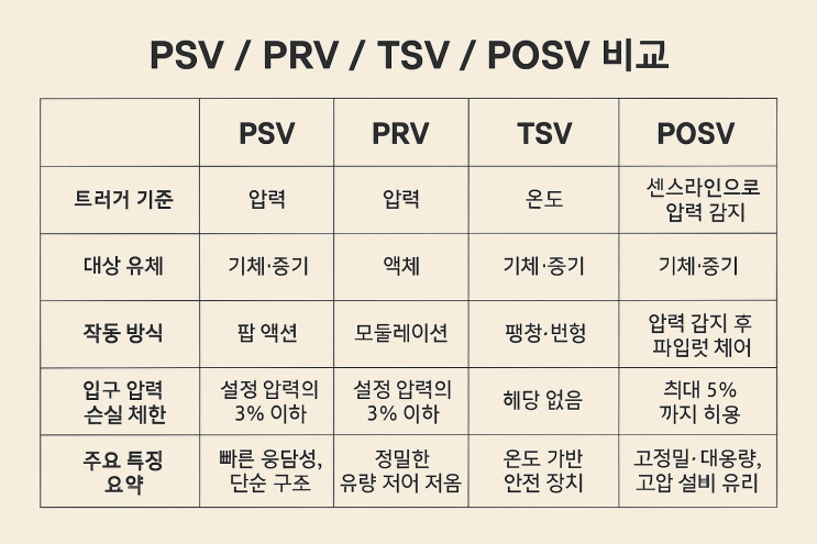 VALVE - PSV,PRV,TSV, Pilot operation valve의 차이점 (VALVE 집중 탐구 ) : 네이버 블로그