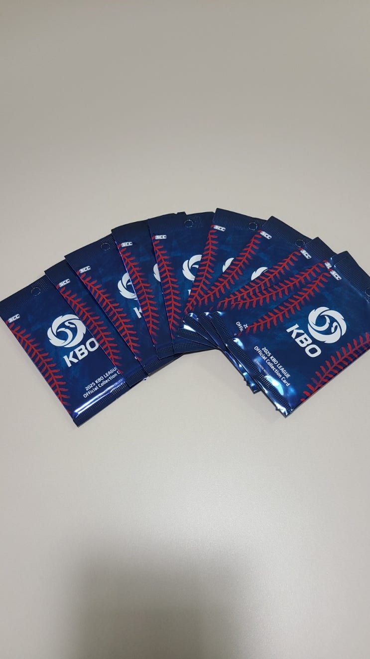 SCC 2025 KBO 야구카드 : 네이버 블로그