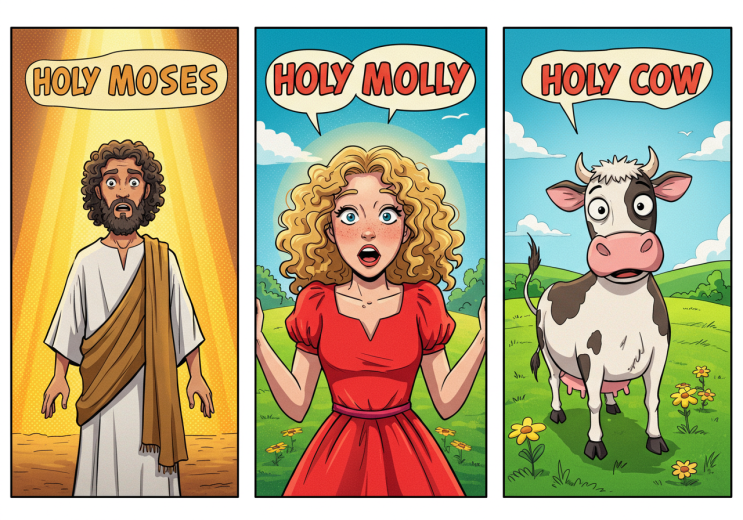Holy cow, 홀리 몰리 holy moly 뜻, 차이, holy moses 의미 / Oh là là! : 네이버 블로그