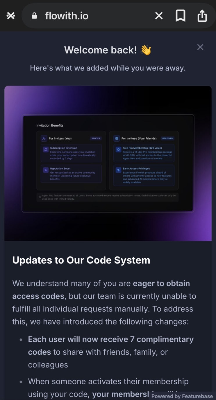 flowith.io 친구초대코드 공유해요 : 네이버 블로그