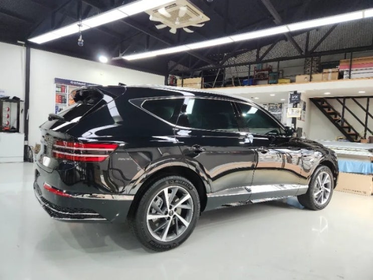 25년형 제네시스GV80 비크블랙 도장면 보호 전체PPF 수입필름시공 : 네이버 블로그