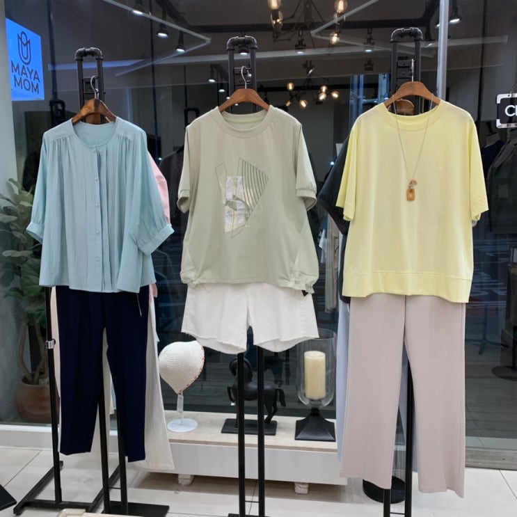 #마야맘 #여름반팔상의추천 #송파옷가게 #개롱역근처의류매장 #송파여자의류 #고퀄리티 #미시옷가게 #중년여성패션 #3040대옷 ...