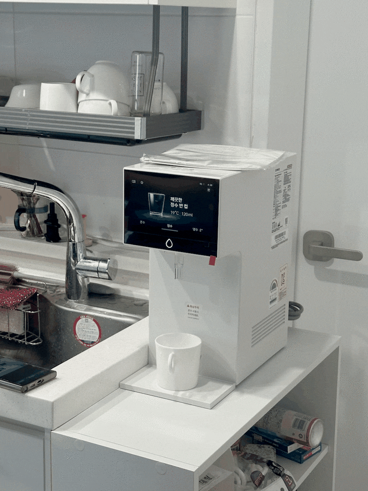 코웨이 아이콘 프로 정수기 CHP-7212N 사은품 후기 : 네이버 블로그