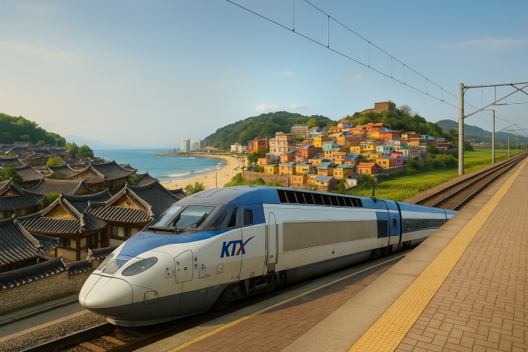 🚉 연휴에 차 없이 떠나는 기차여행 BEST 5(KTX·ITX 루트 정리 + 도보 가능한 여행 코스) : 네이버 블로그