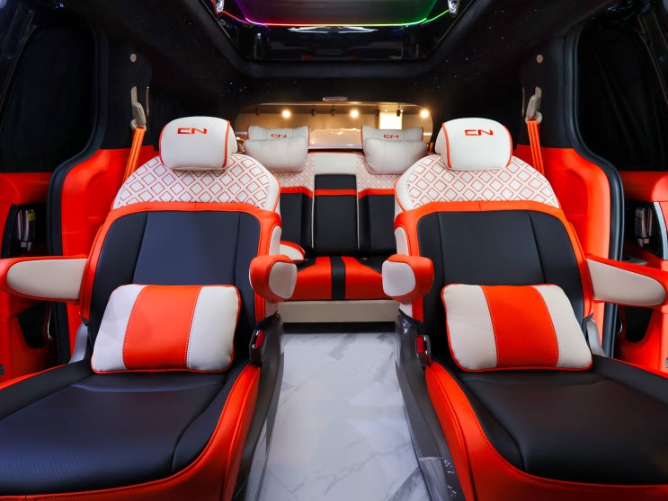 K 패턴 인테리어로 차별화된 CN 모터스 카니발 KA4 하이리무진, 즉시 출고도 가능하다고? : 네이버 블로그