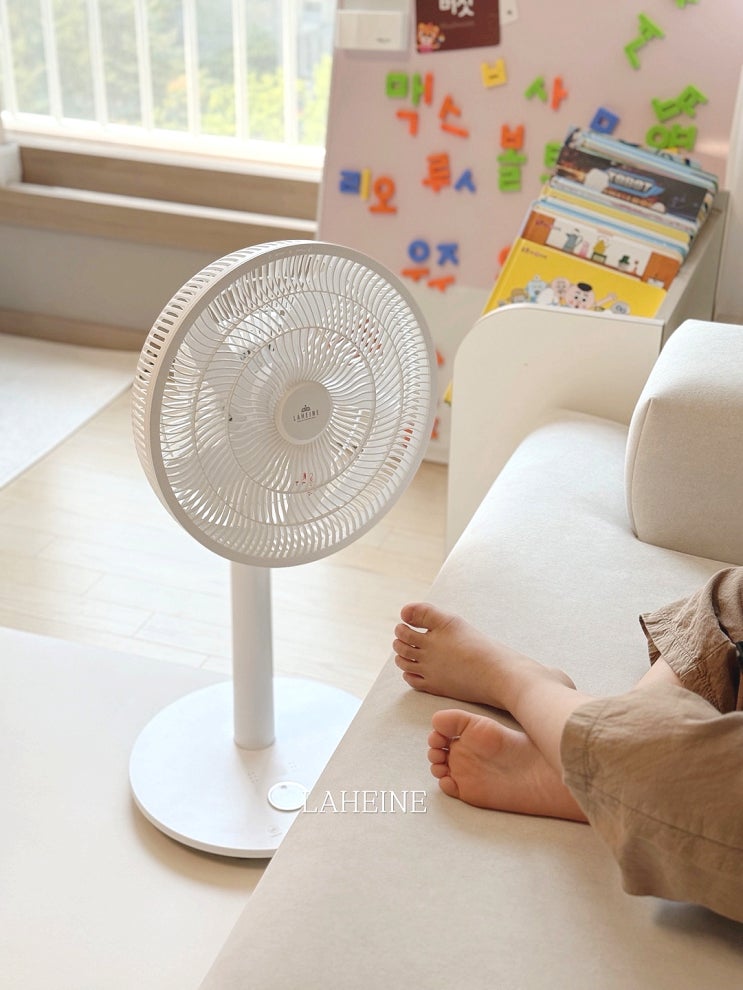 무선선풍기 추천 저소음 라헨느 더퀸 윈드핏 스탠드 선풍기 아기방에 딱 : 네이버 블로그