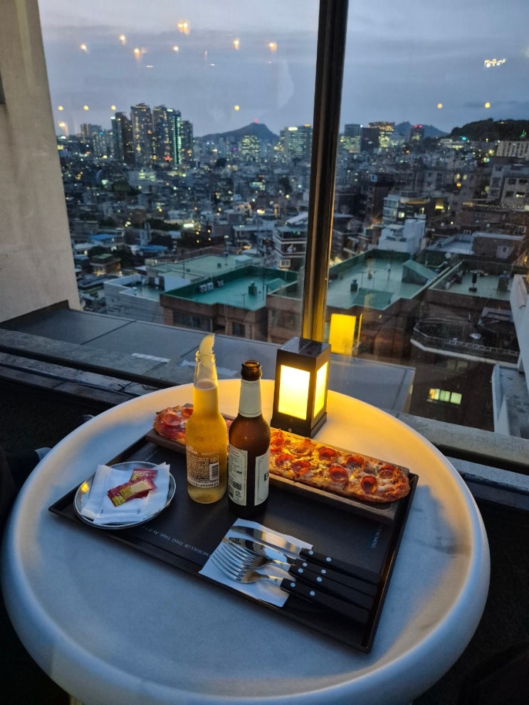 해방촌 루프탑 뷰 카페 NOOPㅣ눕카페 : 네이버 블로그