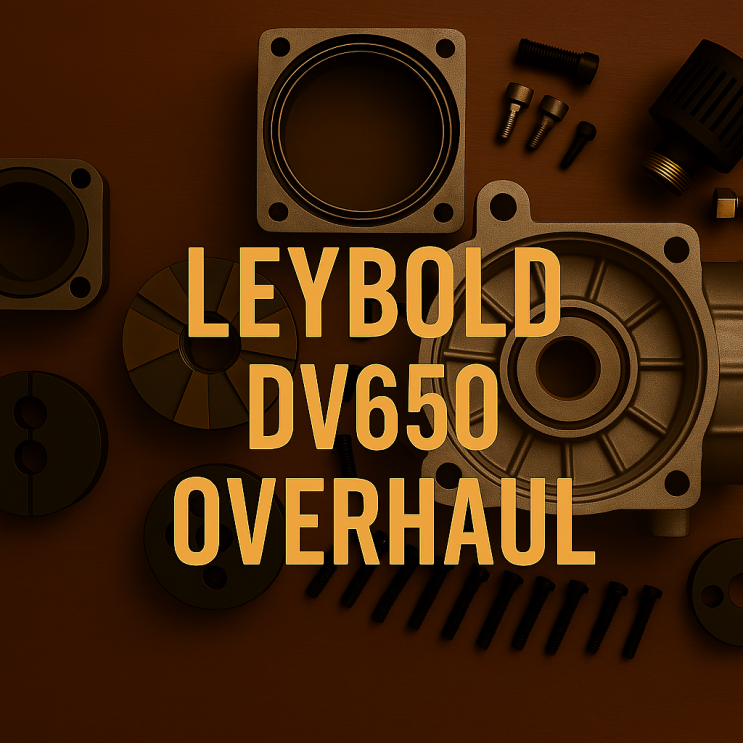 LEYBOLD DV650 드라이펌프 – 가동 중 정지 수선 의뢰 : 네이버 블로그