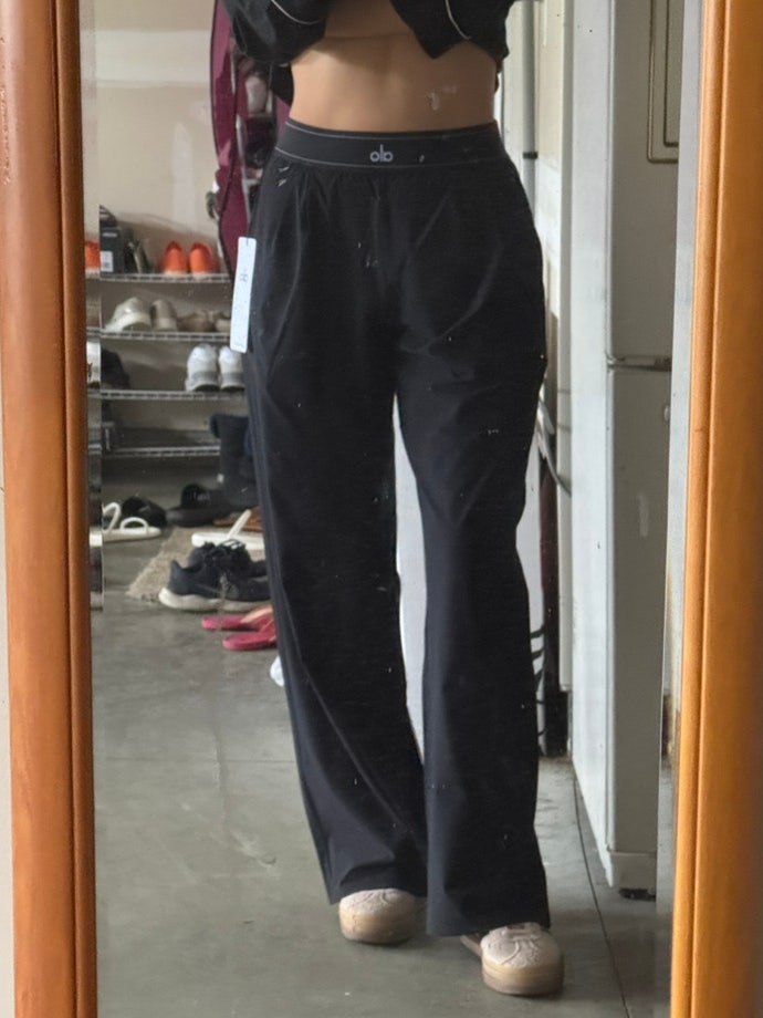 [알로 alo] 수트업 트라우저 팬츠 레귤러 s > xs 교환 (XXS, S 비교-162cm) 후기 : 네이버 블로그