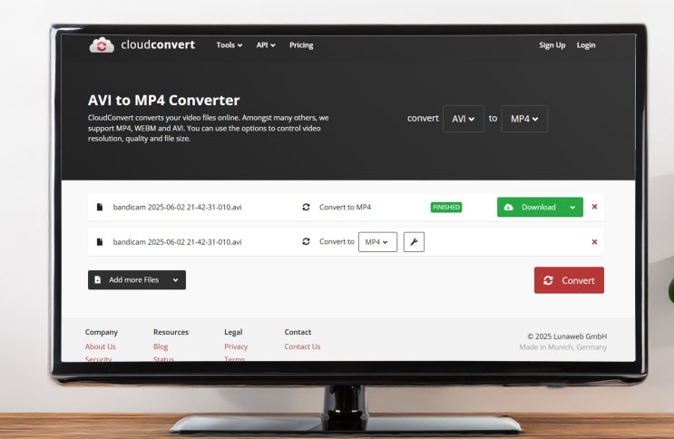 AVI MP4 변환 사이트 활용하는 방법 (CloudConvert 쓰기) : 네이버 블로그