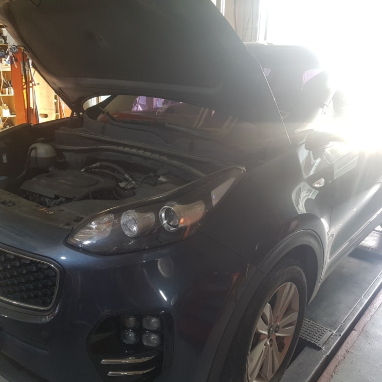 청주GT모터스 스포티지QL 1.7 P040300 엔진고장코드 : 네이버 블로그