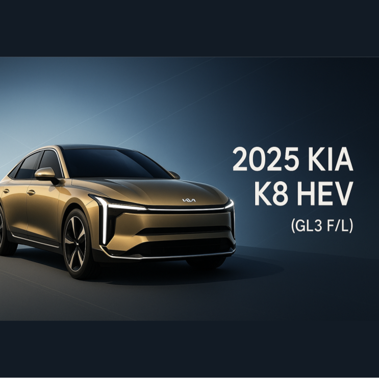 기아 2025년형 더 뉴 K8 HEV(GL3 F/L) 가솔린 1.6터보 하이브리드 완벽 분석 - 연비·제원·디자인·가격까지! : 네이버 블로그