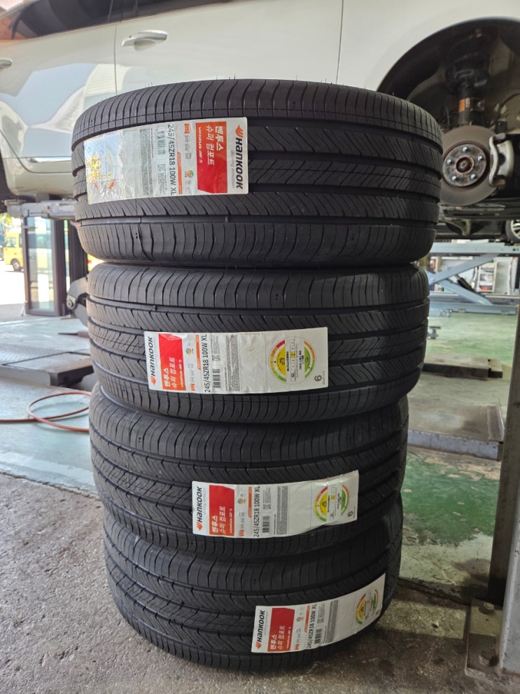 동해타이어, 동해시타이어 - K7 245/45R18 벤투스 air S 교환 : 네이버 블로그