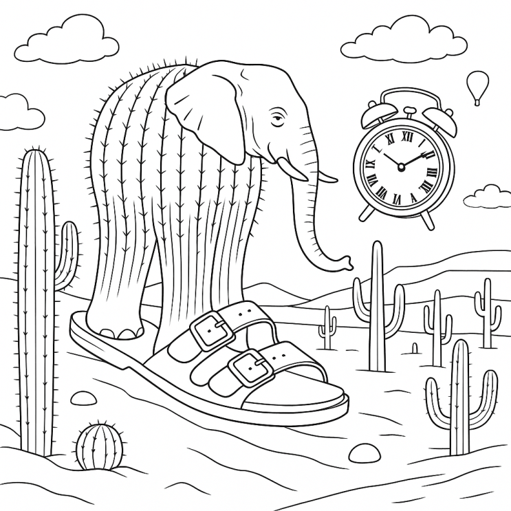 이탈리안 브레인 롯 색칠하기 Italian brain rot coloring 리릴리 라릴라 (Lirili Larila ...