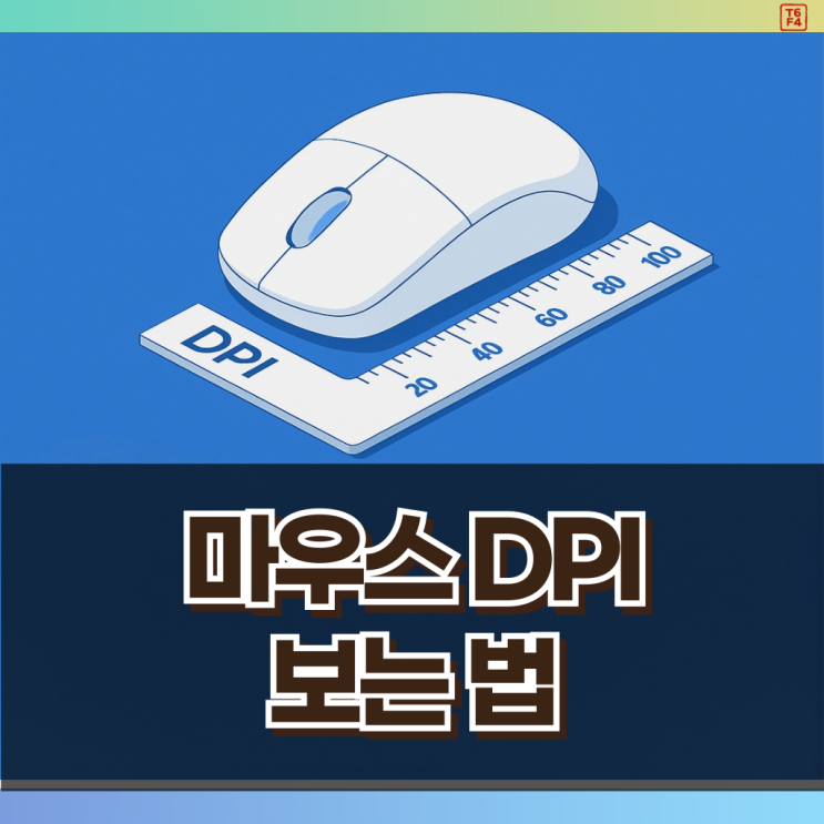 마우스 DPI 보는법, 확인부터 조절까지 이대로만 하세요 : 네이버 블로그