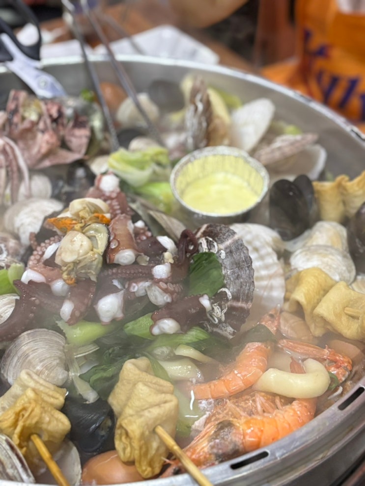 수유역맛집 조개깡패연구소 조개전골 낙지 오징어 완전푸짐 가족모임 단체회식 : 네이버 블로그