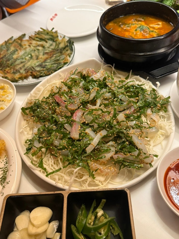 서면 술집 노리바 NORIBA 신메뉴 깻잎막회 한상 : 네이버 블로그