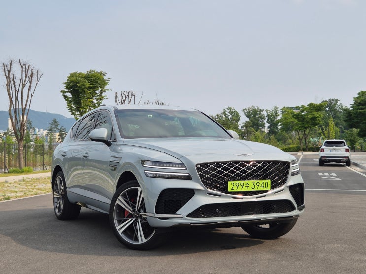 제네시스 GV80 Coupe 전자식 슈퍼차저+48V 마일드 하이브리드 모델을 시승해봤습니다. : 네이버 블로그