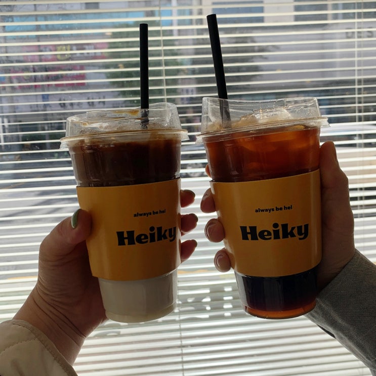 [Heiky Coffee] 광주 남구 야외 테라스 동네 카페 헤이키커피 남구청점 : 네이버 블로그