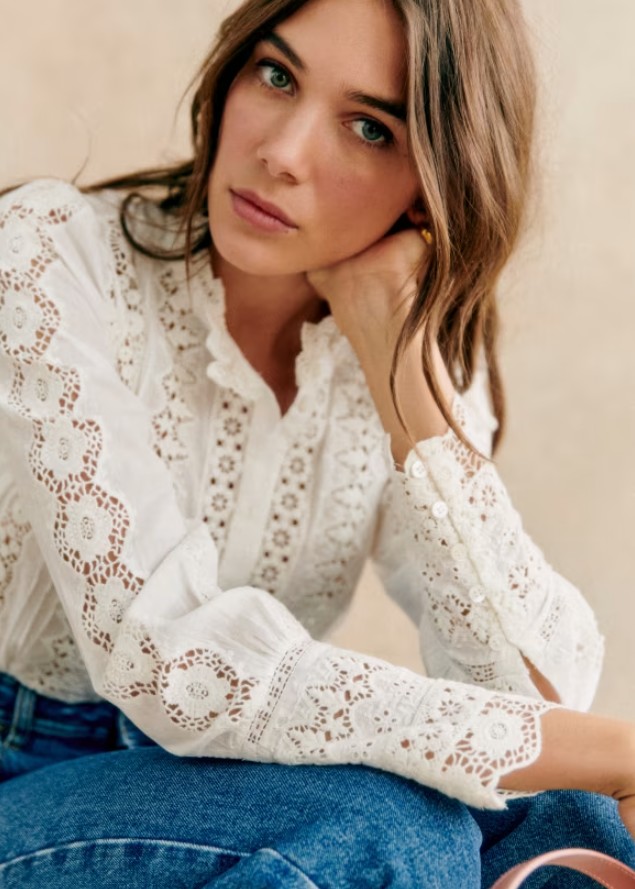 세잔 림 블라우스 3색 103유로 이쁜 색상들 입고! 세잔 프랑스 공홈 직구 : 네이버 블로그