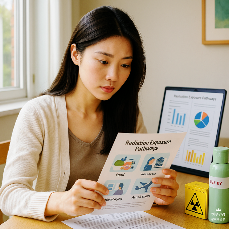 우리가 몰랐던 방사능 노출 경로와 예방 방법 : 네이버 블로그