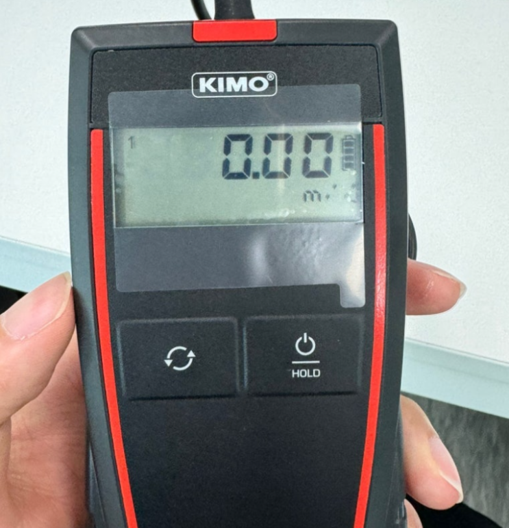 현장 휴대용 풍속계 VT50 IP54방진 방수 40시간 연속사용 : 네이버 블로그