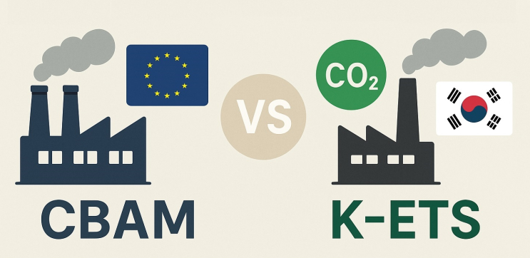 EU의 탄소국경조정제도(CBAM)와 한국의 배출권거래제(K-ETS) 비교해 보기 : 네이버 블로그