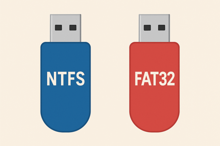 USB 포맷 방식 종류 완벽 정리 NTFS FAT32 차이 최신정보 : 네이버 블로그