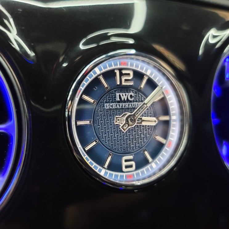 벤츠 S클래스 W222, IWC 시계와 카플레이, 안드로이드 오토 장착 후기 : 네이버 블로그