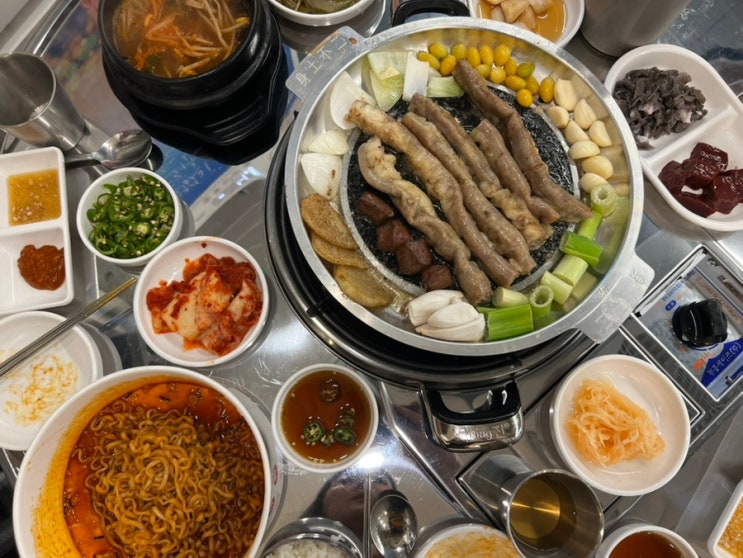 발산역곱창 소곱창에 불닭볶음면까지! 무제한 라면 서비스가 있는 곱창집 : 네이버 블로그