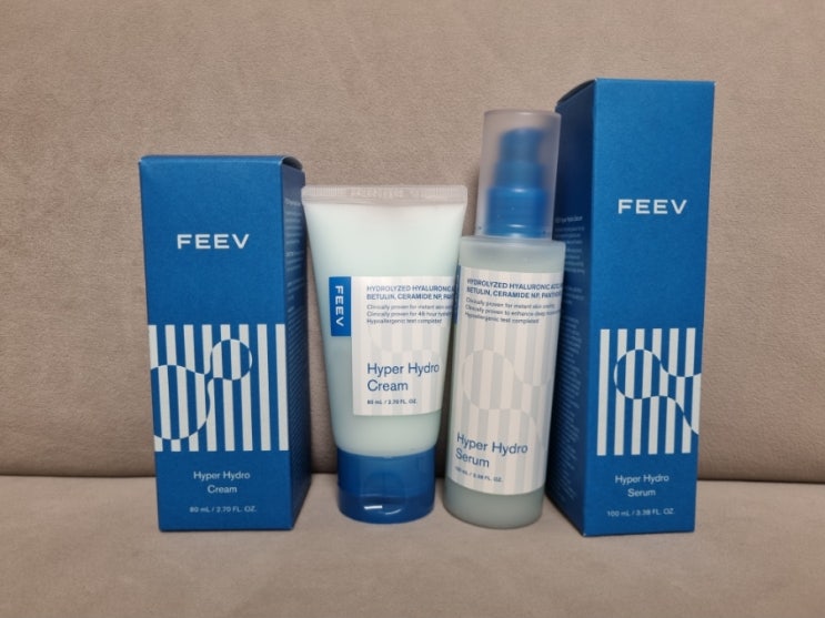 수분세럼 추천 FEEV 피브 하이드로 세럼과 크림 리뷰 : 네이버 블로그