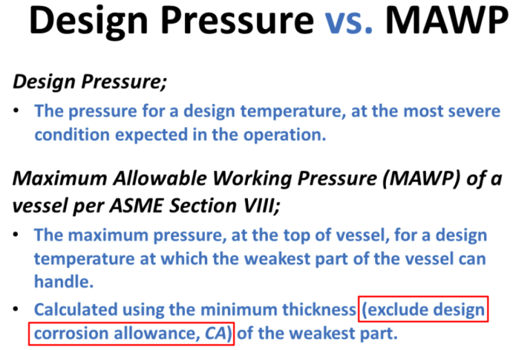 * MAWP (Maximum Allowable Working Pressure) 이해 : 네이버 블로그