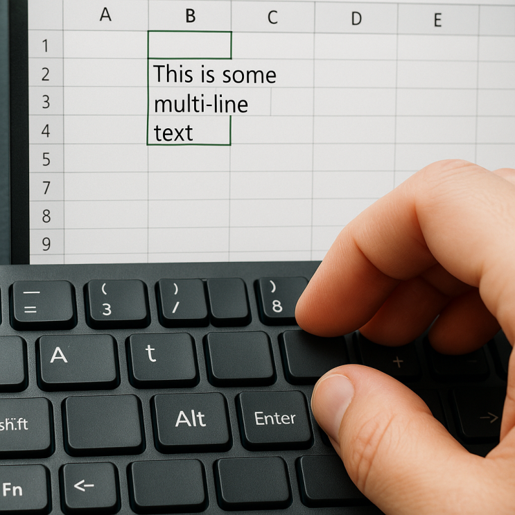 엑셀 셀 안에서 줄바꿈 완벽 정복! Alt+Enter, 자동 줄바꿈, 함수까지 한 번에 마스터 🌟 : 네이버 블로그