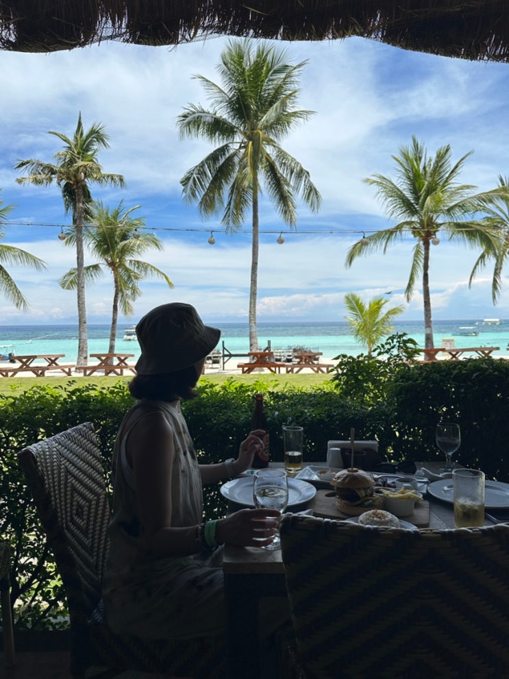 보홀 여행 마지막날🌴사우스팜 리조트 팡라오 오셔니카 데이유즈 가격 샤워실 카약 스노클링, 보홀비치클럽 BBC 아고타타 레스토랑 ...