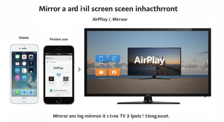 아이폰과 아이패드 화면 TV로 미러링? AirPlay로 1분만에 해결 : 네이버 블로그
