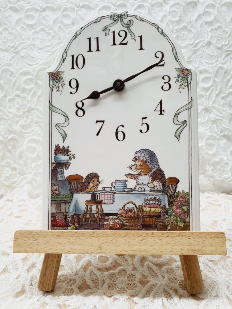 🐰🦔🐭독일 앤틱 빌레로이앤보흐 팍스우드 치즈보드 시계 : 네이버 블로그