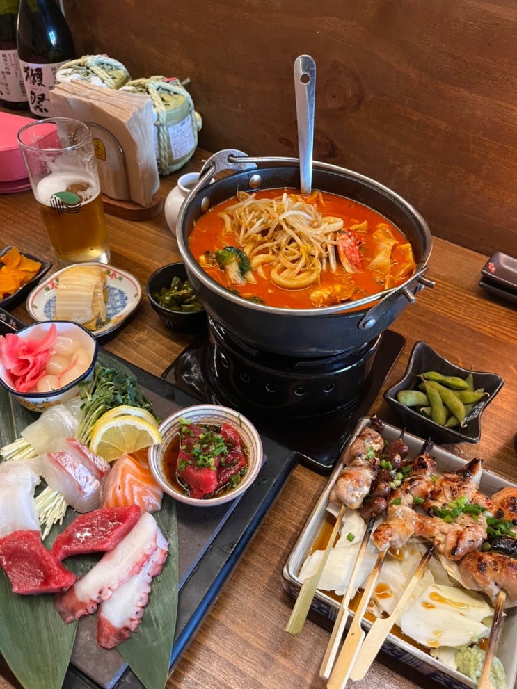 평택 지제역 기념일에 오기 좋은 이자카야 청향 - 사시미 맛집 : 네이버 블로그