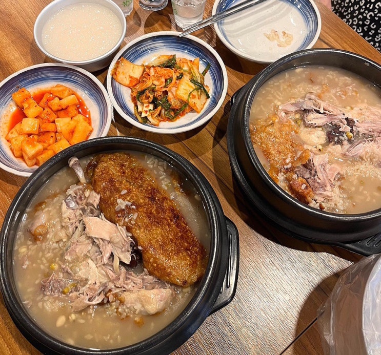 홍대입구역 맛집 ‘이화누룽지삼계탕’ 누룽지가 들어간 보양식 삼계탕 추천 : 네이버 블로그