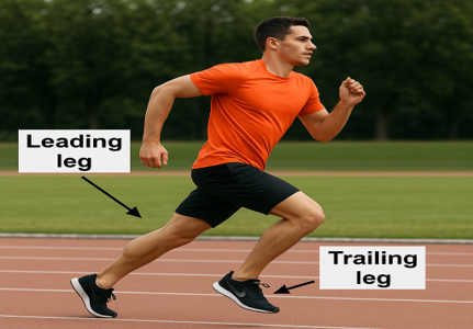 달리기 용어 : Trailing Leg와 Leading Leg : 네이버 블로그