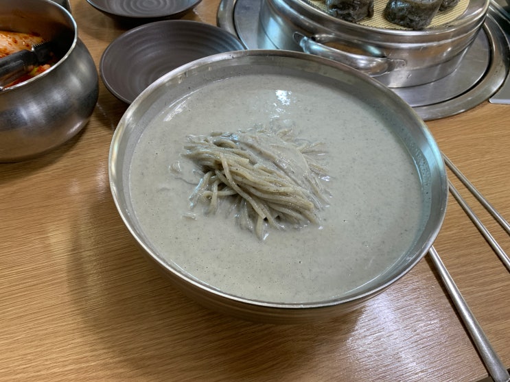 [청주 율량 사천동 맛집] 구수하고 진한 콩국수 콩가내 : 네이버 블로그